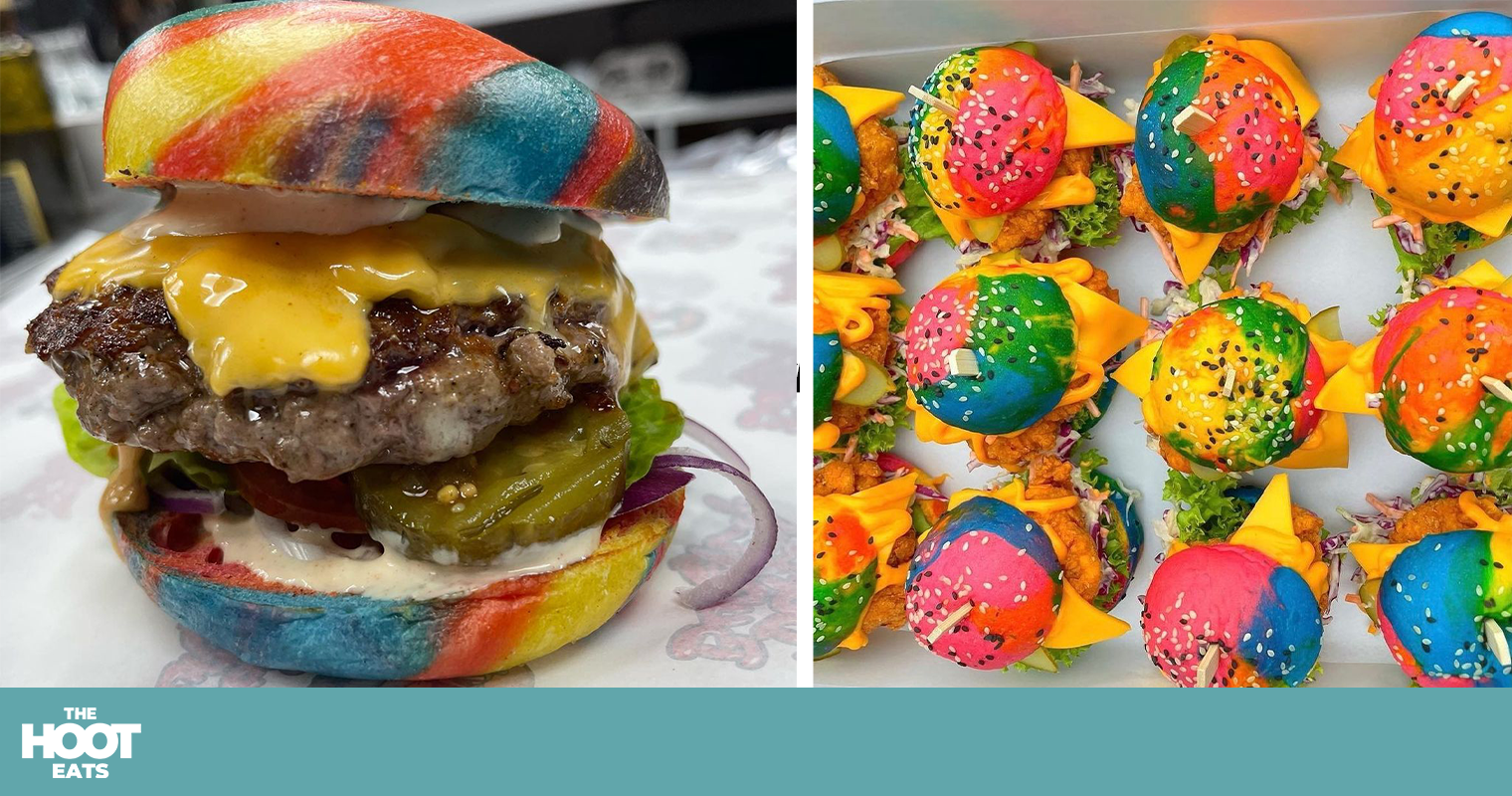 All these places in Leeds sell neon rainbow burgers