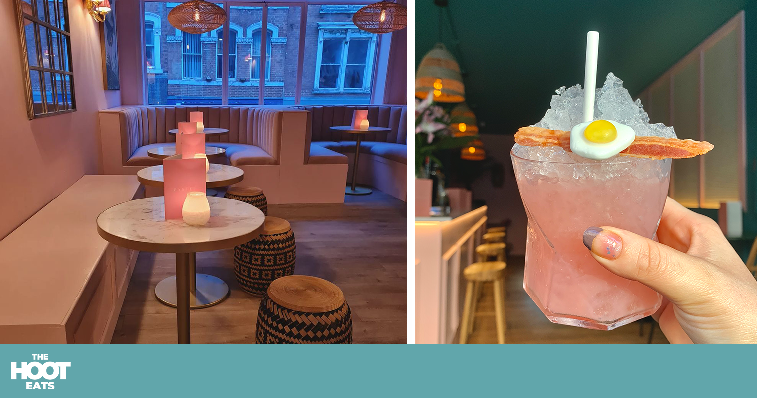 This new cocktail bar serves up dreamy cocktails inside a pastel bar