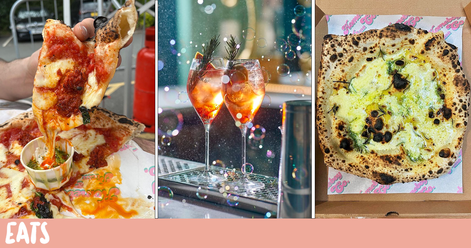 The bank holiday brunch with pastel cocktails and Neapolitan pizza