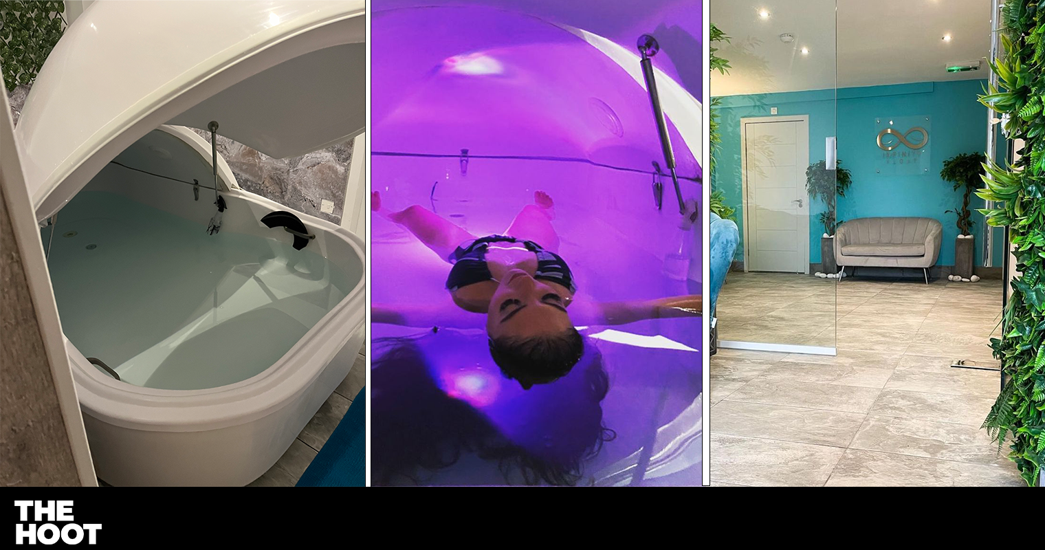 Inside Infinity Float - The ultimate relaxation experience in Leeds