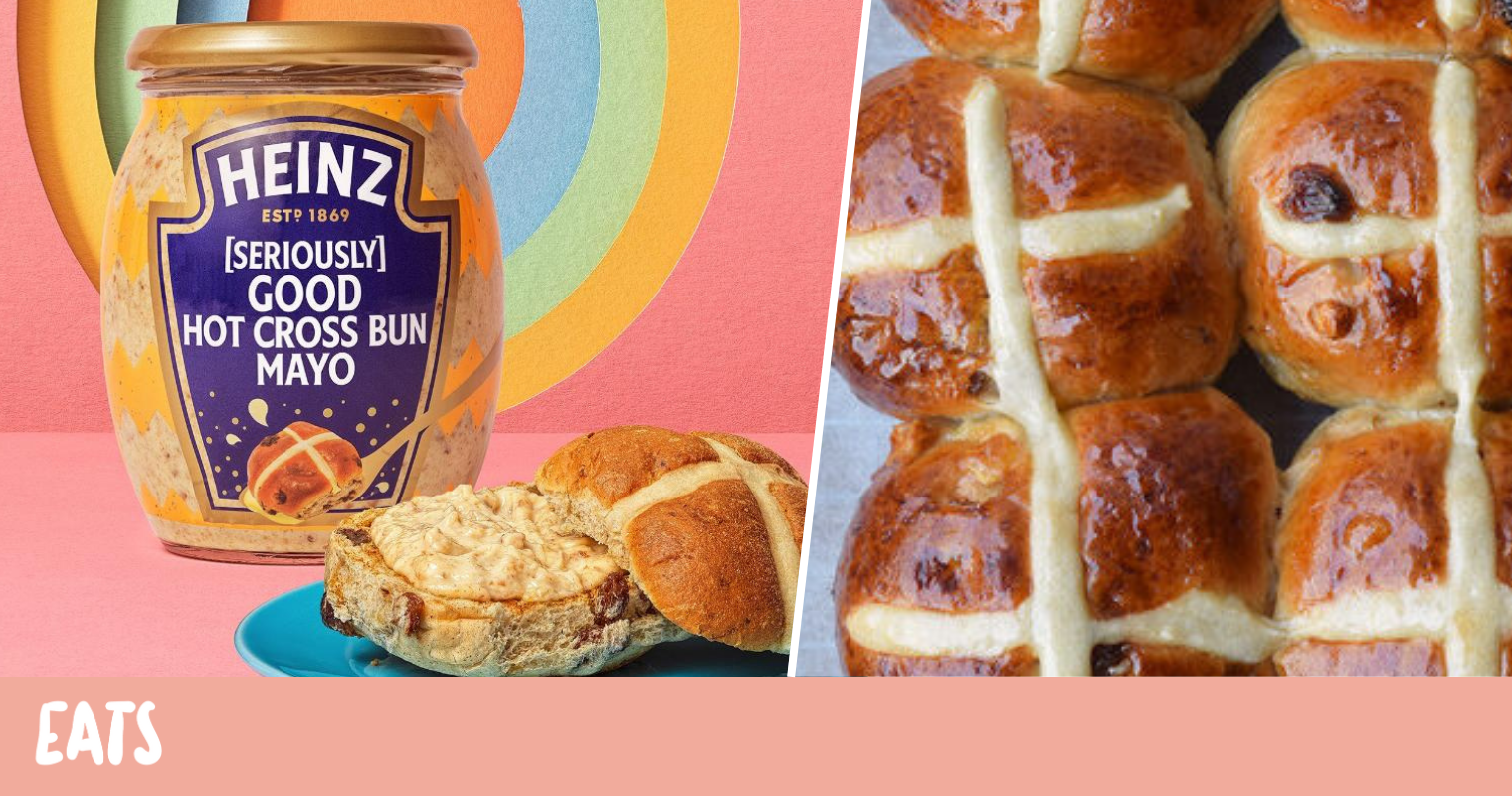 Heinz has released a new hot cross bun-flavoured mayonnaise