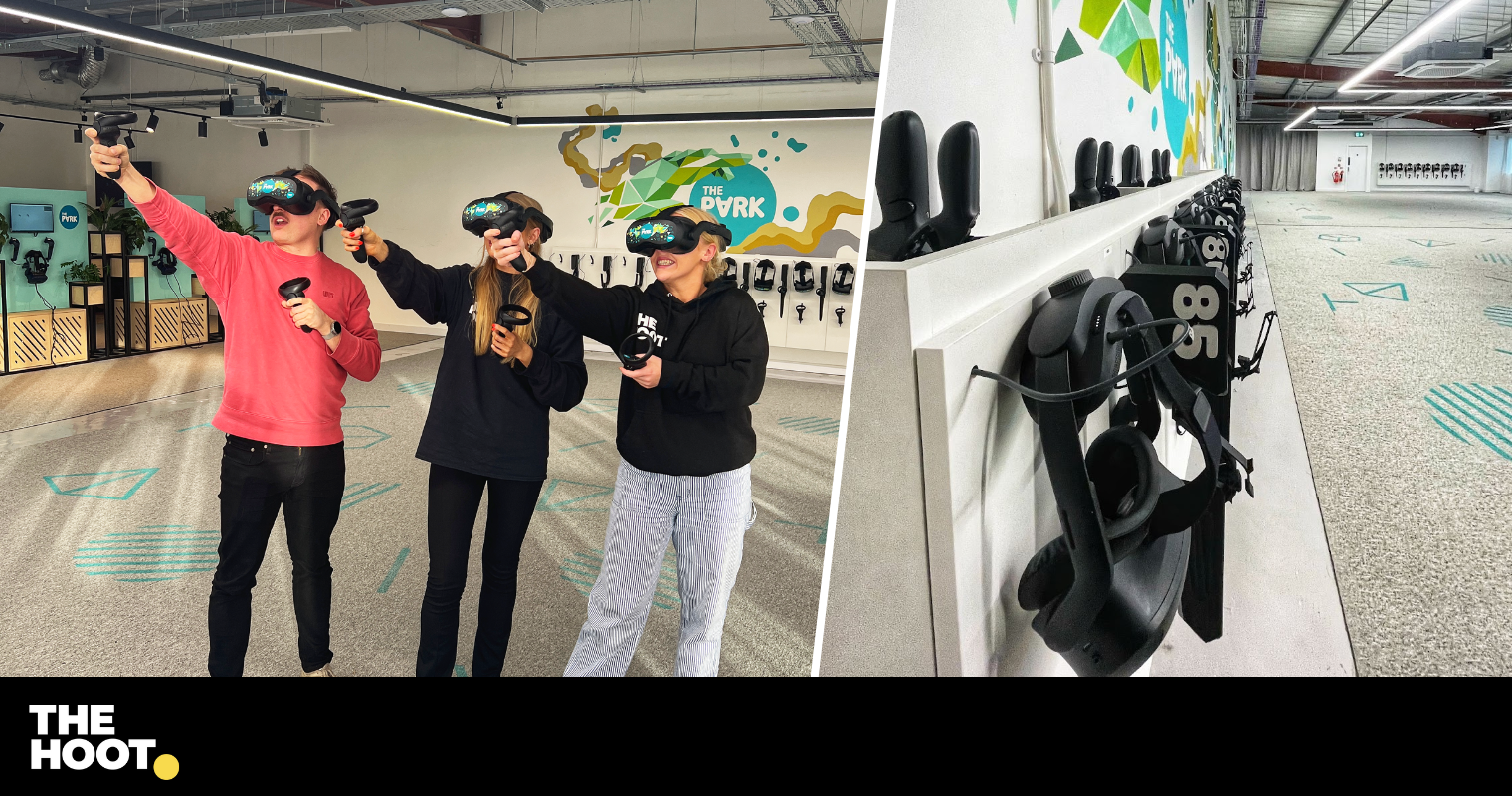 Enter a virtual reality at the UK's first VR Park Playground