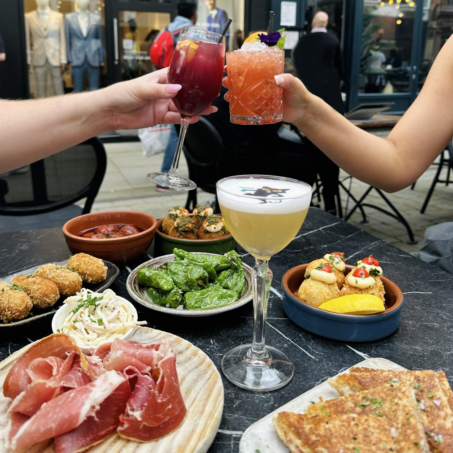 The Leeds bottomless brunch with unlimited sangria, Aperols and tapas