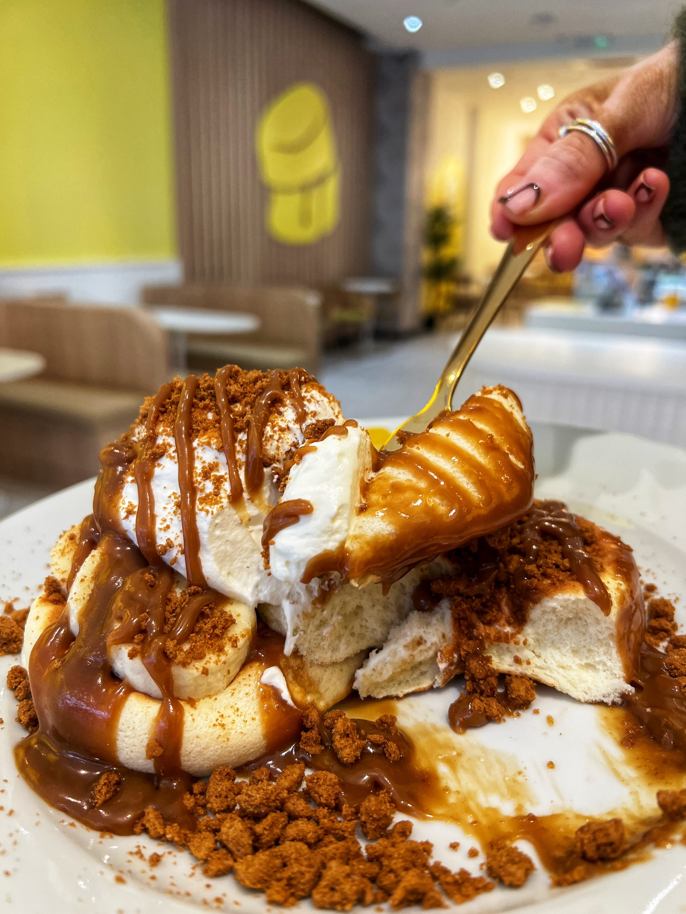 Inside Fluffy Fluffy: Leeds viral soufflé pancake cafe