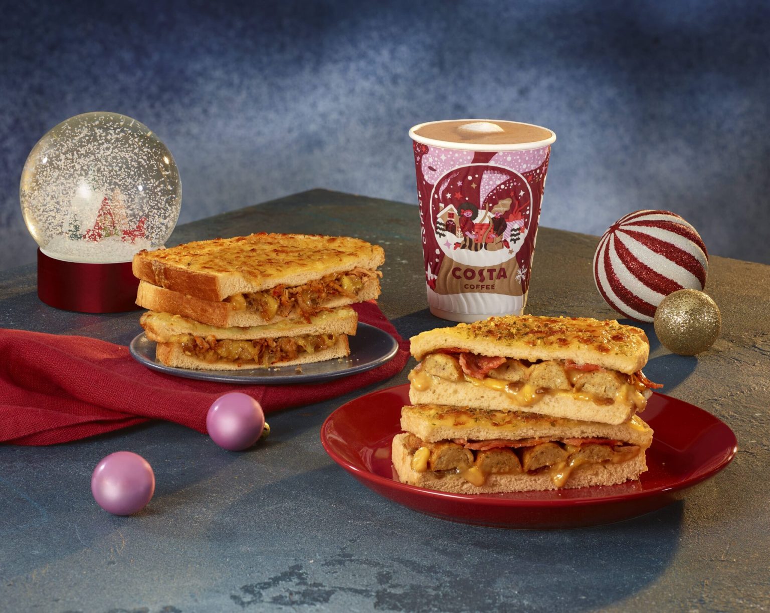 Costa unveils 2024 Christmas menu – with hog roast toasties, festive ...