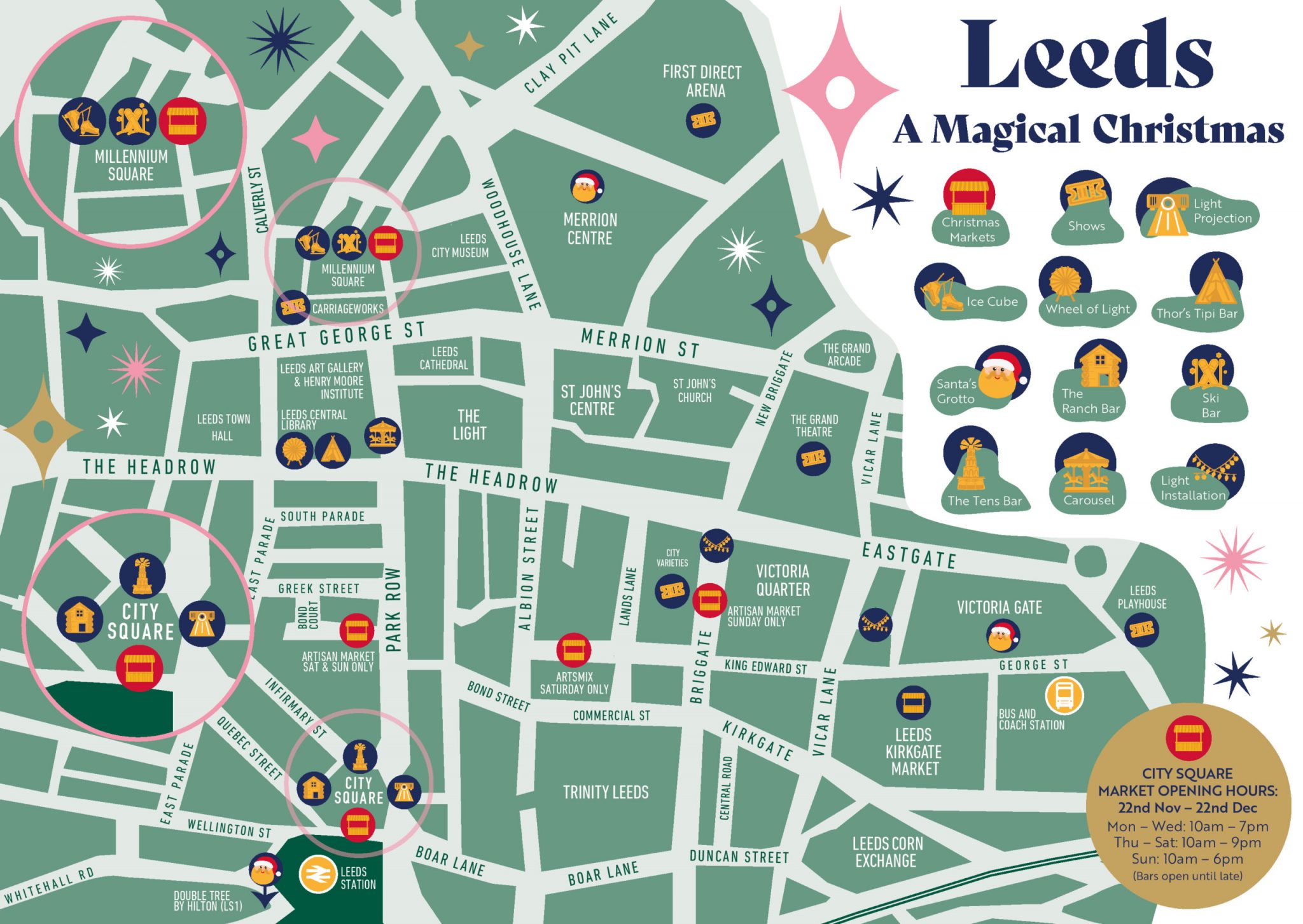 Everything we know so far about the Leeds Christmas Markets 2024