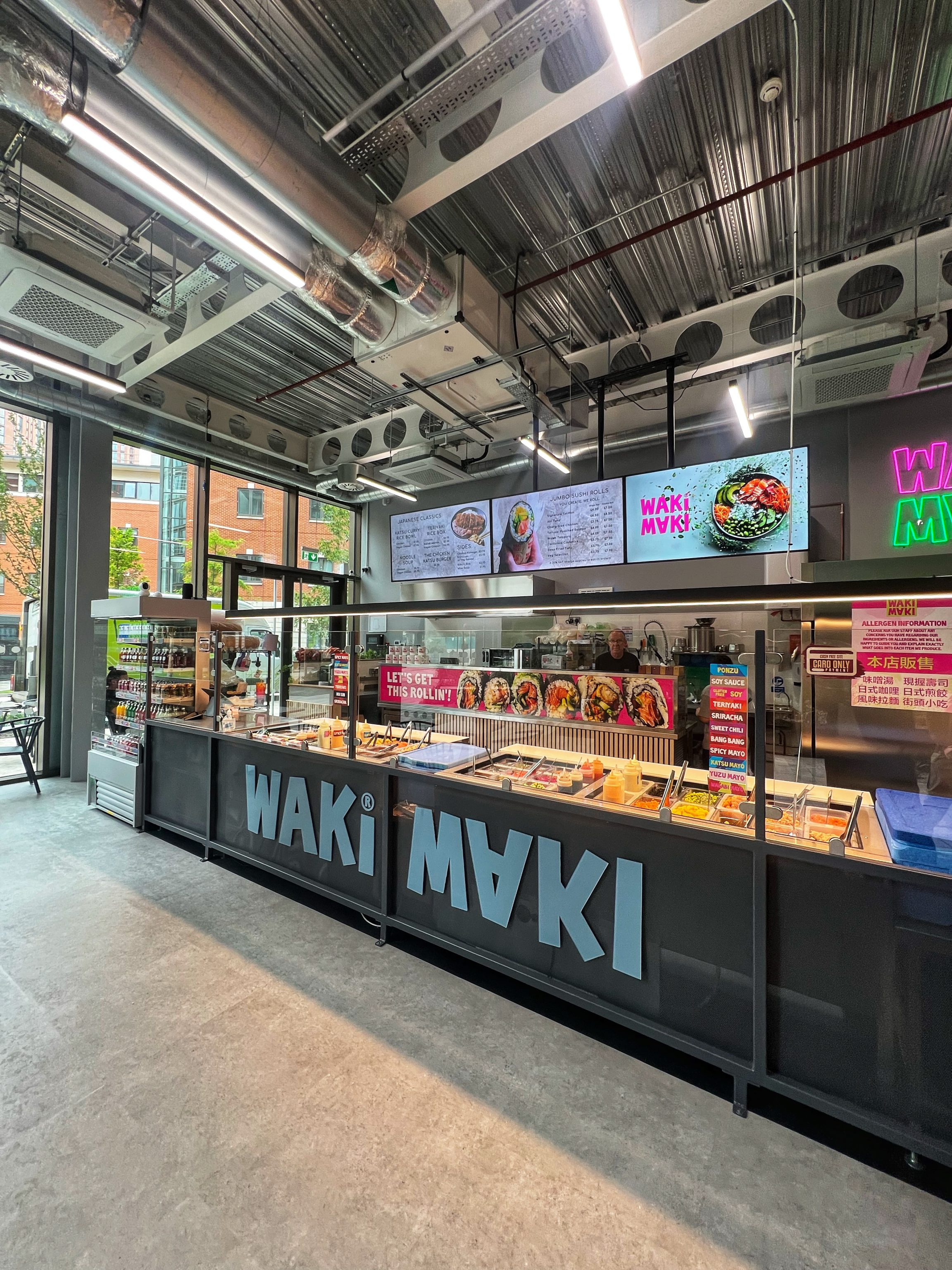 A Japanese cafe serving jumbo sushi burritos has just opened in Leeds ...
