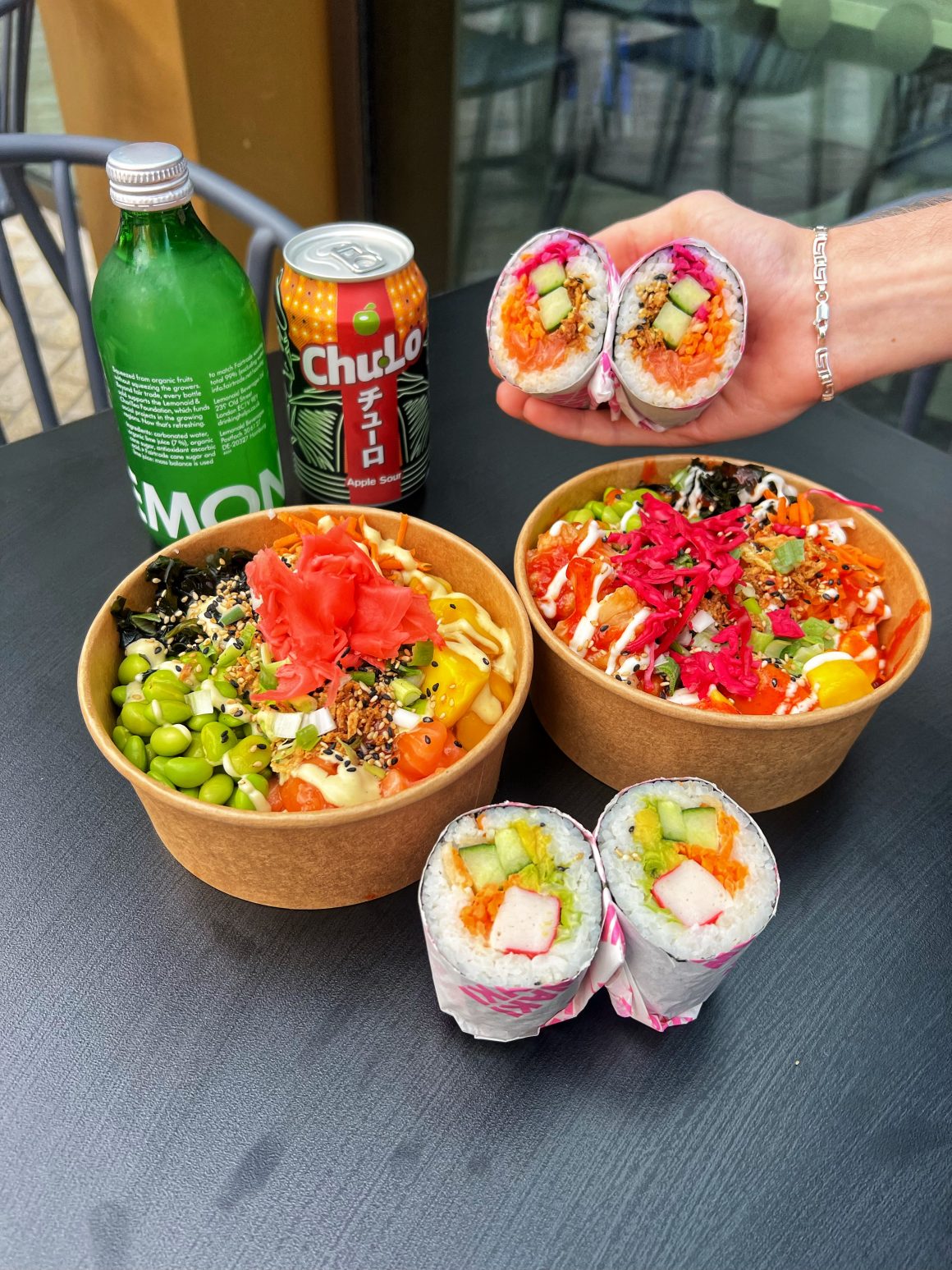 A Japanese cafe serving jumbo sushi burritos has just opened in Leeds ...