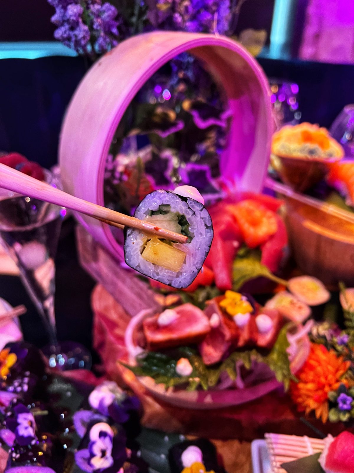 Inside the brand new Japanese-Brazilian fusion restaurant SAKKUSAMBA in ...