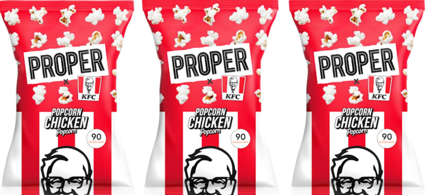 KFC has launched chicken-flavoured popcorn in UK supermarkets | The Hoot